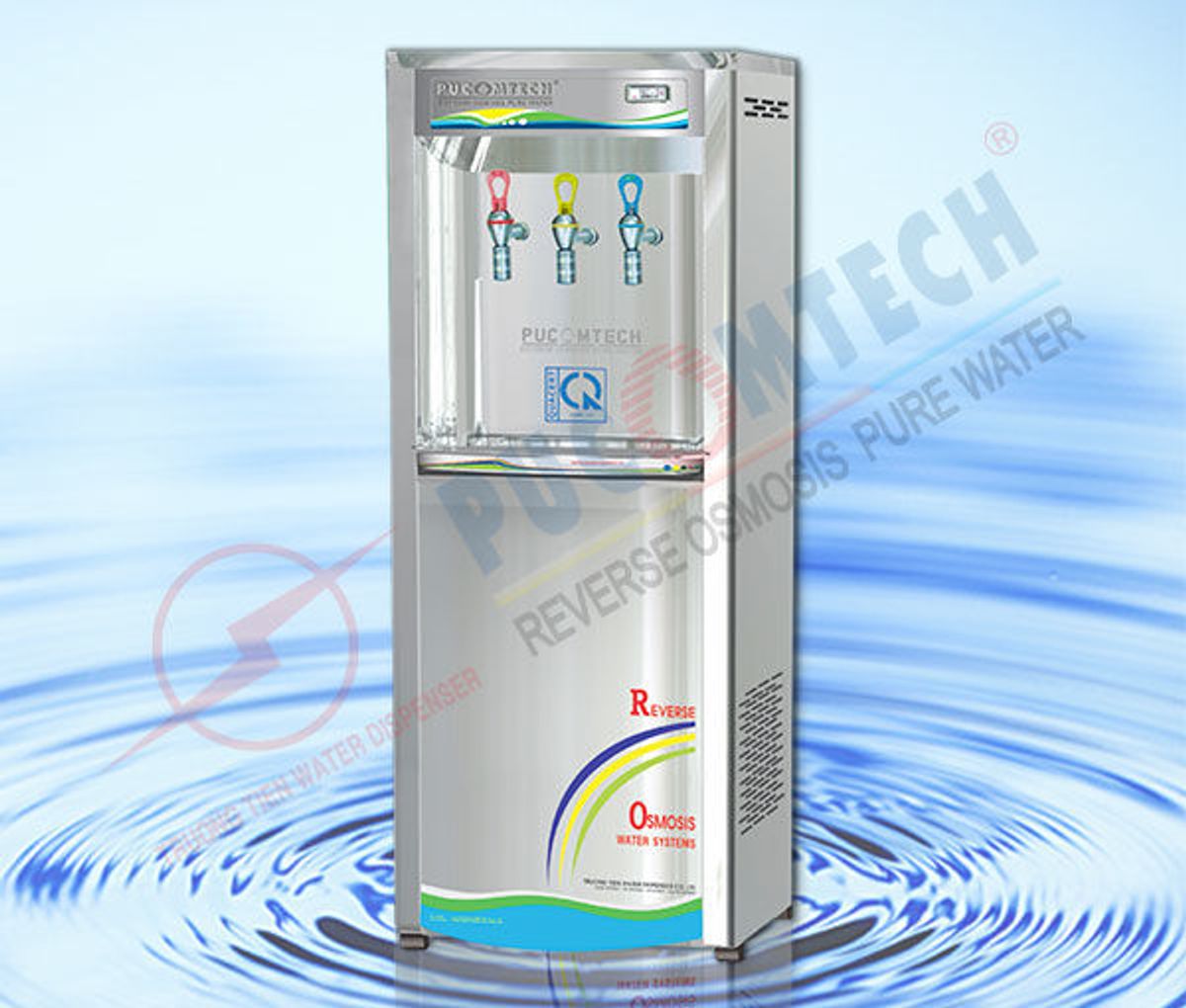 Máy lọc nước Pucomtech CAH3UV 3 vòi nóng nguội lạnh giá sỉ, giá bán ...
