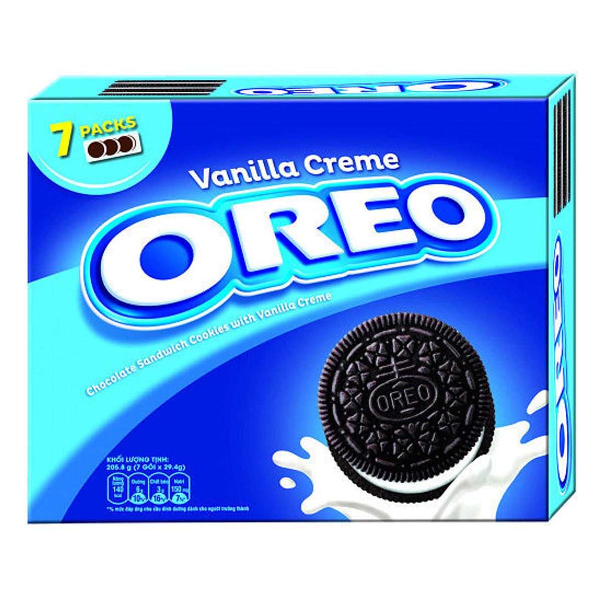 Bánh OREO 206g - 16 hộp/thùng giá sỉ, giá bán buôn - Thị Trường Sỉ