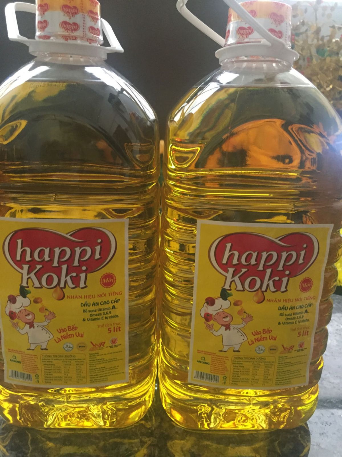 Dầu ăn Happi Koki 5lit giá sỉ, giá bán buôn - Thị Trường Sỉ