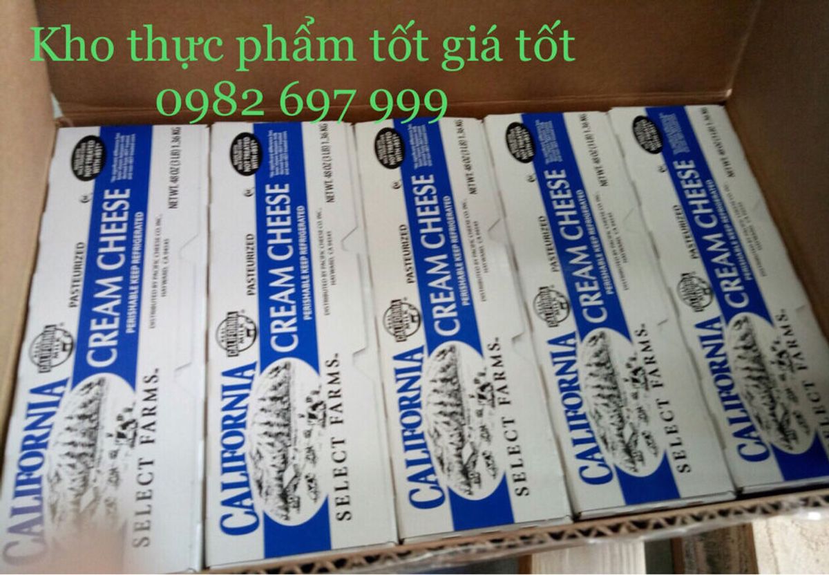 CREAM CHEESE MỸ khối 136kg giá siêu tốt giá sỉ, giá bán buôn - Thị ...