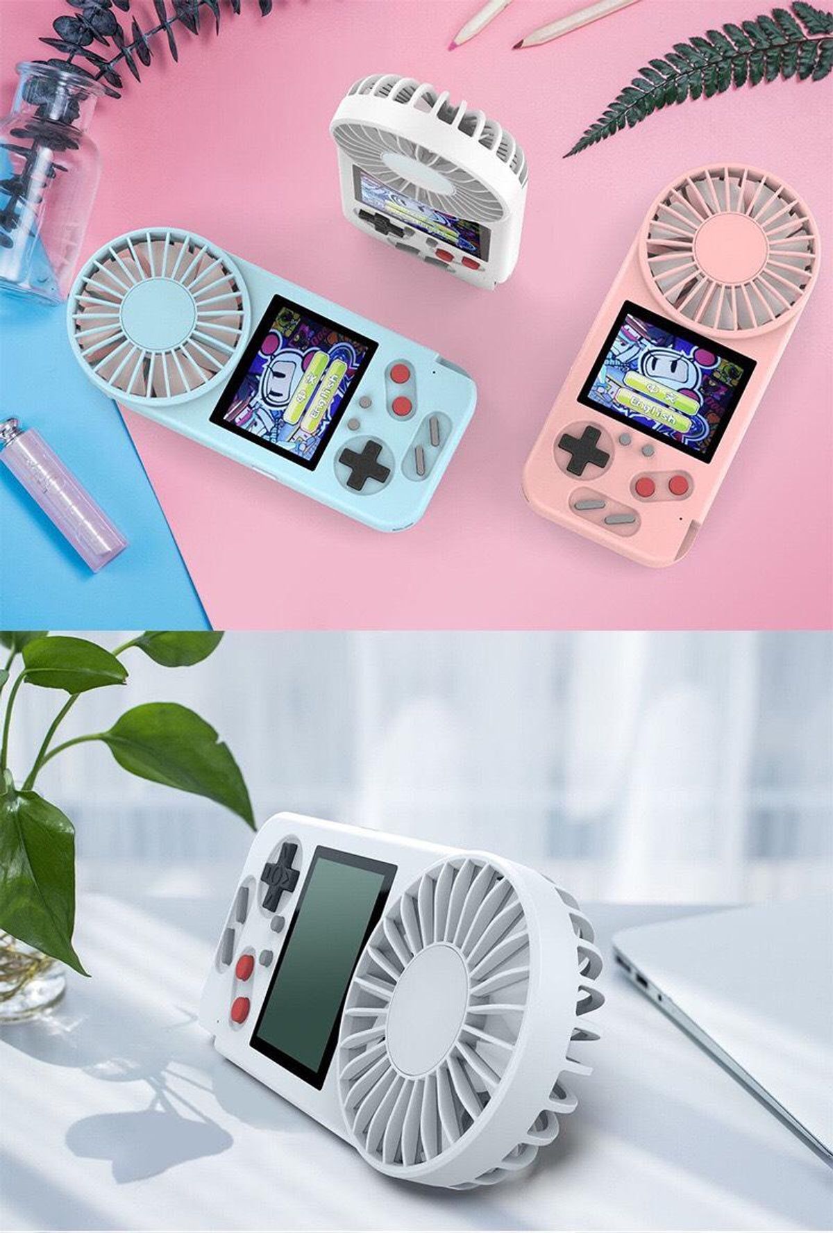 Quạt Tích Điện Kiêm Máy Chơi Game Mini 500 Trò Chơi giá sỉ, giá bán ...