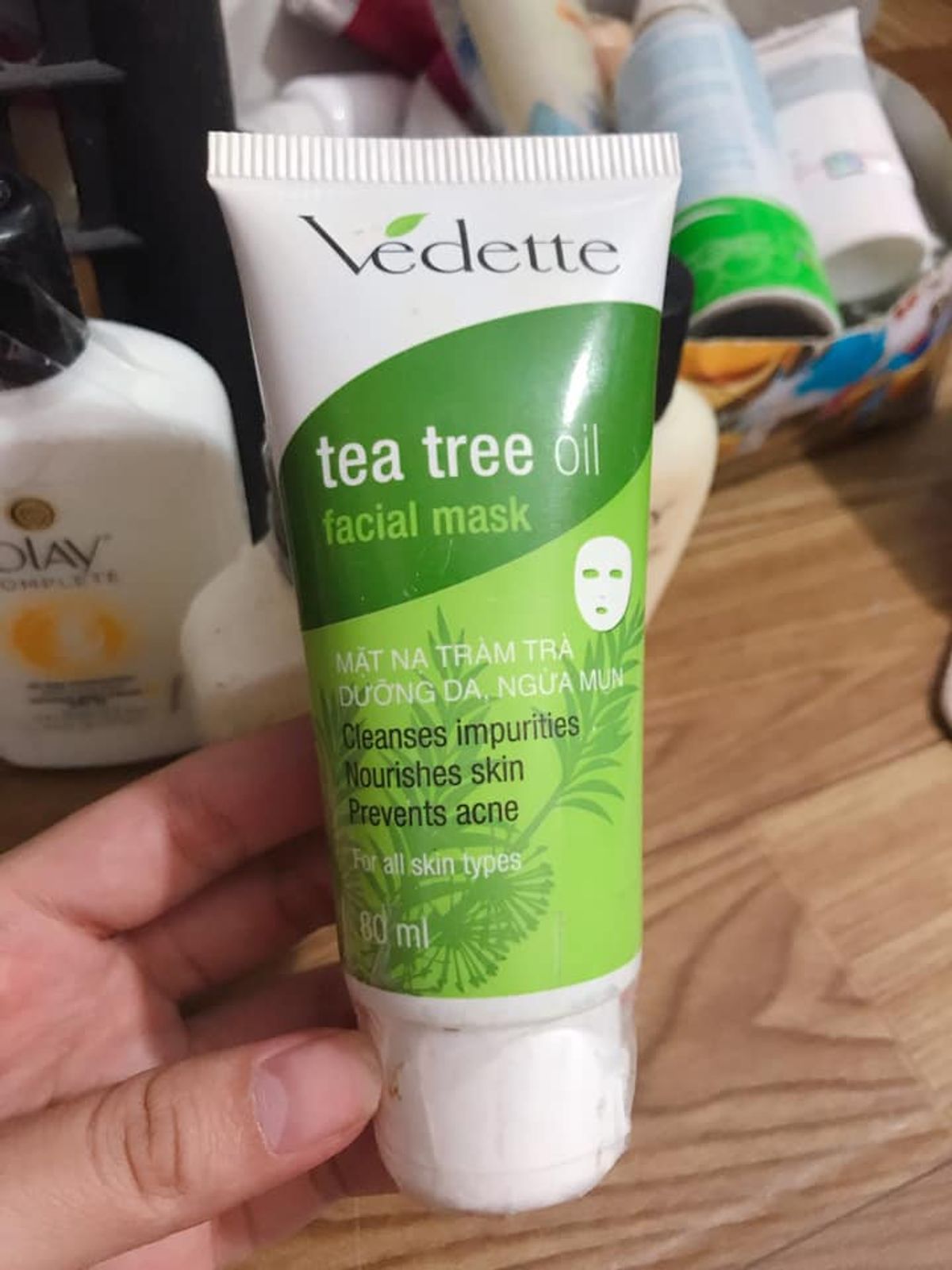Mặt Nạ Đất Sét Vedette Tràm Trà (Tea Tree Oil) 80ml giá sỉ, giá bán ...