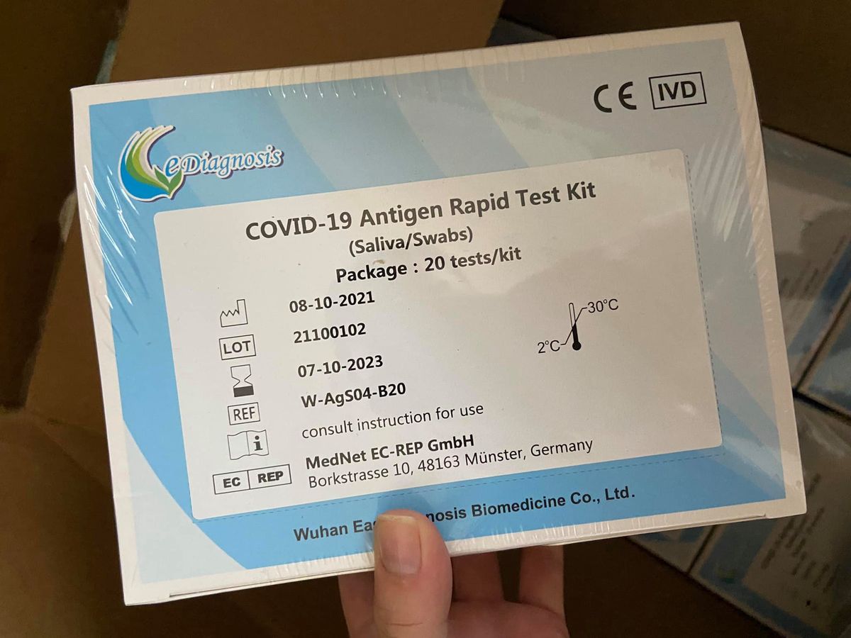 kit test covid test mũi giá sỉ, giá bán buôn - Thị Trường Sỉ