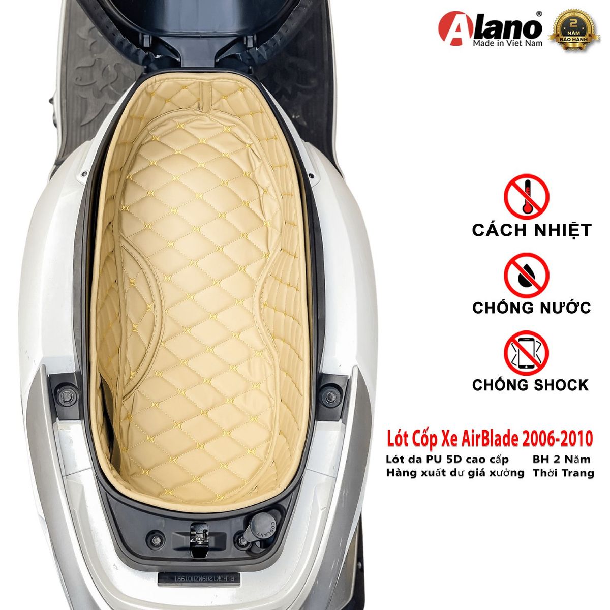 Lót Cốp Cách Nhiệt Xe Máy Alano Chuyên Dụng Cho Mẫu Xe Honda Lead 2013 ...