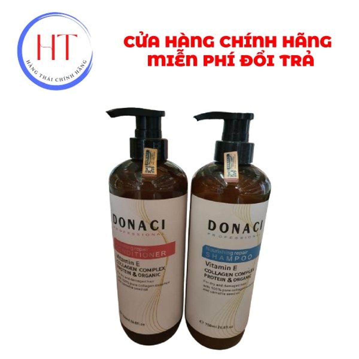 Cặp dầu gội Donaci 750ml dùng trong salon tóc giá sỉ, giá bán buôn ...