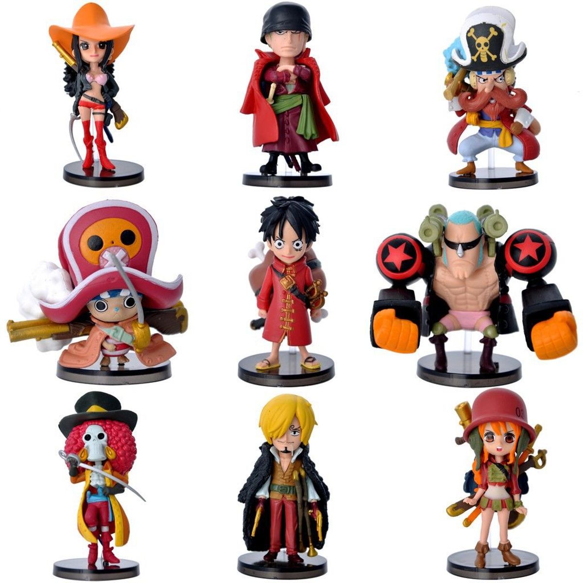 Combo Bộ 9 Mô Hình One Piece - Team Luffy giá sỉ, giá bán buôn - Thị ...