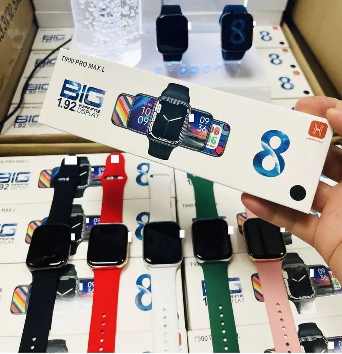 Đồng hồ Hi Watch 8 T900 Pro Max L 1.92 inch viền bóng dây 38mm giá sỉ ...