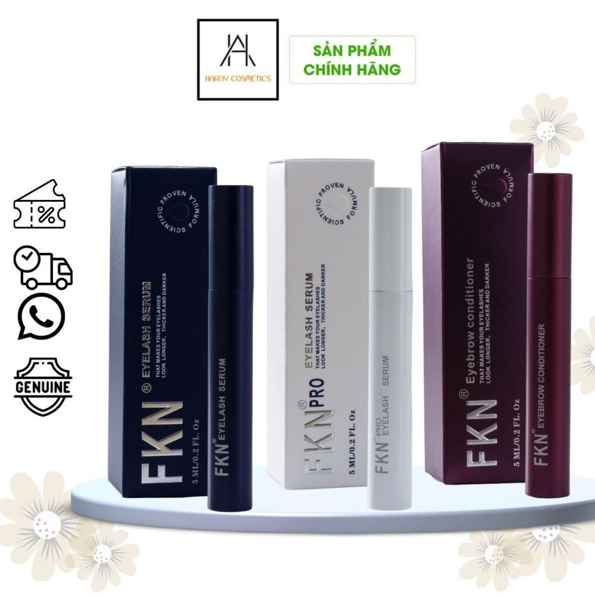 Combo dưỡng mi FKN CHÍNH HÃNG giá sỉ, giá bán buôn - Thị Trường Sỉ