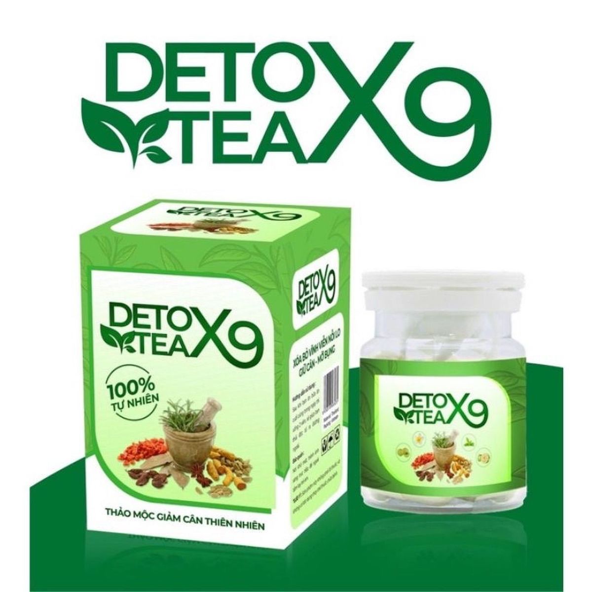 Viên uống giảm mỡ bụng Detox X9 giảm mỡ bụng [Chính hãng] giá sỉ, giá ...