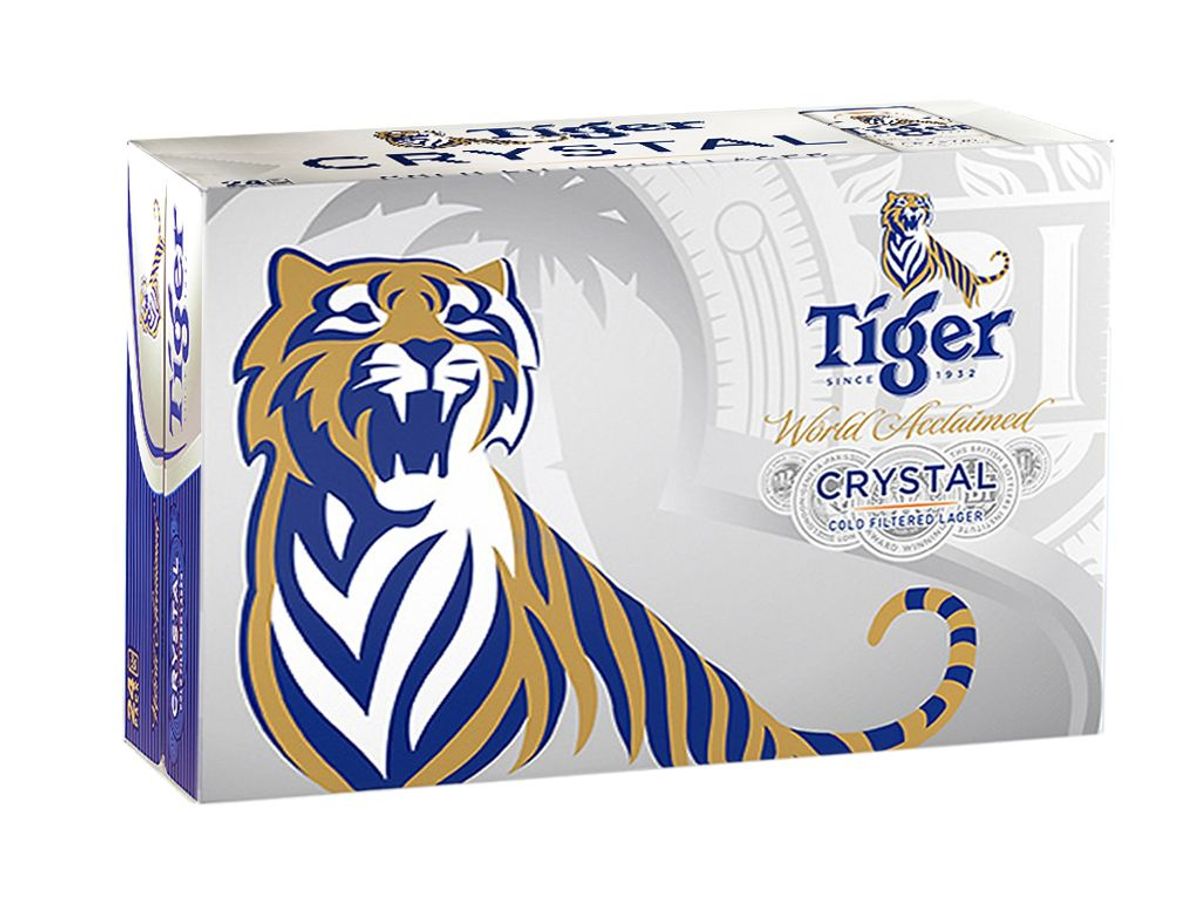 Thùng 24 lon bia Tiger Crystal 330ml (Tiger bạc) giá sỉ, giá bán buôn ...