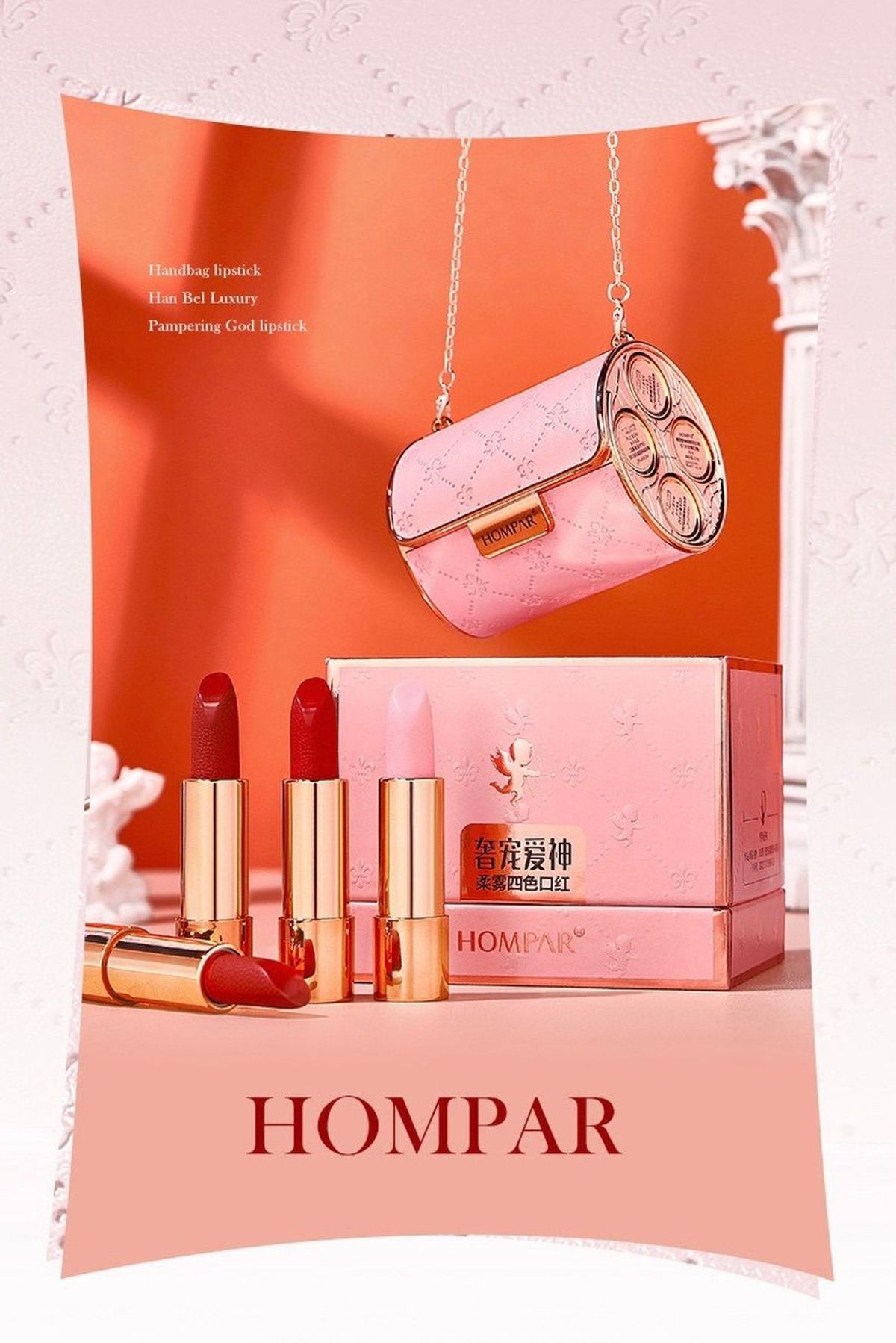 Set son Hompar Hồng 4 cây giá sỉ, giá bán buôn - Thị Trường Sỉ