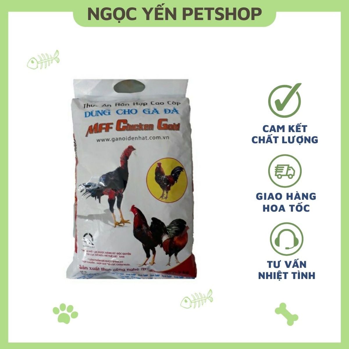 Thức Ăn Hỗn Hợp Cao Cấp Cho Gà Mff Chicken Gold 2kg giá sỉ, giá bán ...