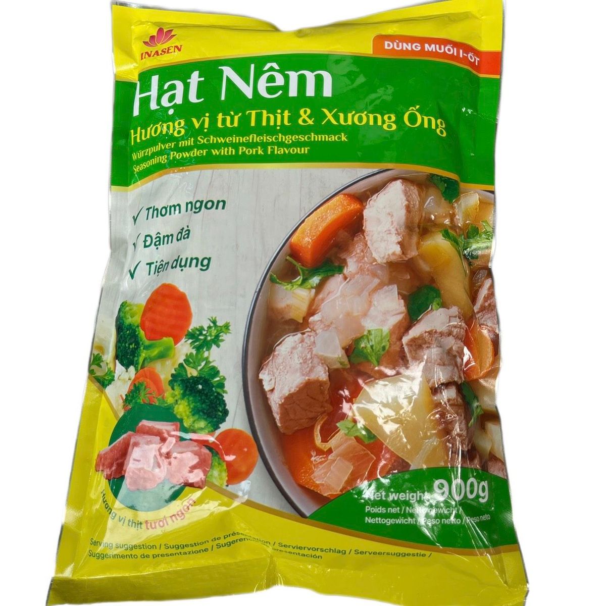 Hạt Nêm Hương Thịt VINASEN 900 gram giá sỉ, giá bán buôn - Thị Trường Sỉ