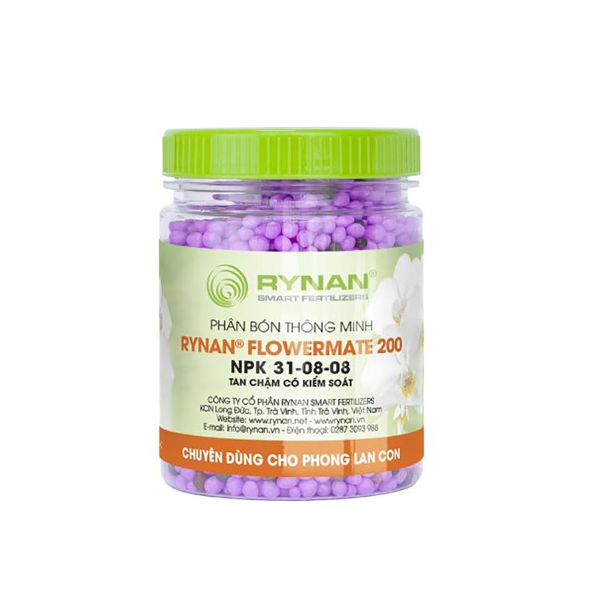 Phân Bón Tan Chậm Rynan Flowermate 200 cho phong lan giai đoạn cây con ...