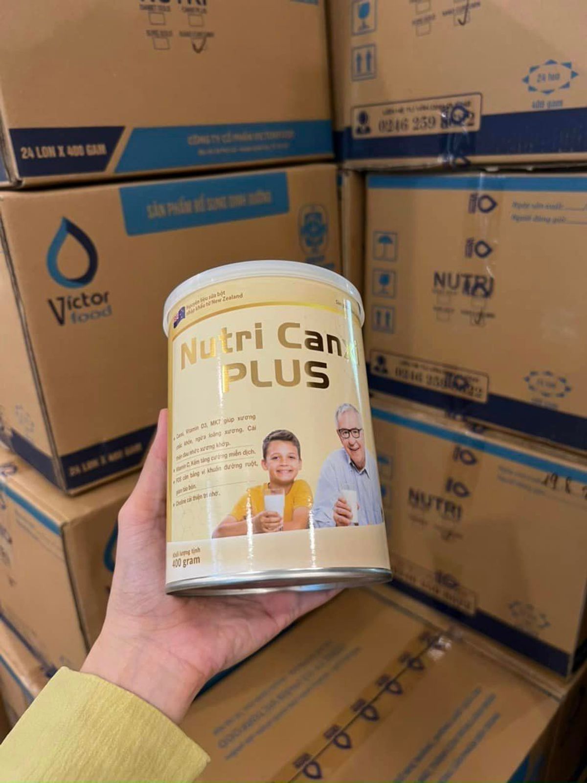 SỮA CÔNG THỨC NUTRI CANXI PLUS 900GR giá sỉ, giá bán buôn - Thị Trường Sỉ