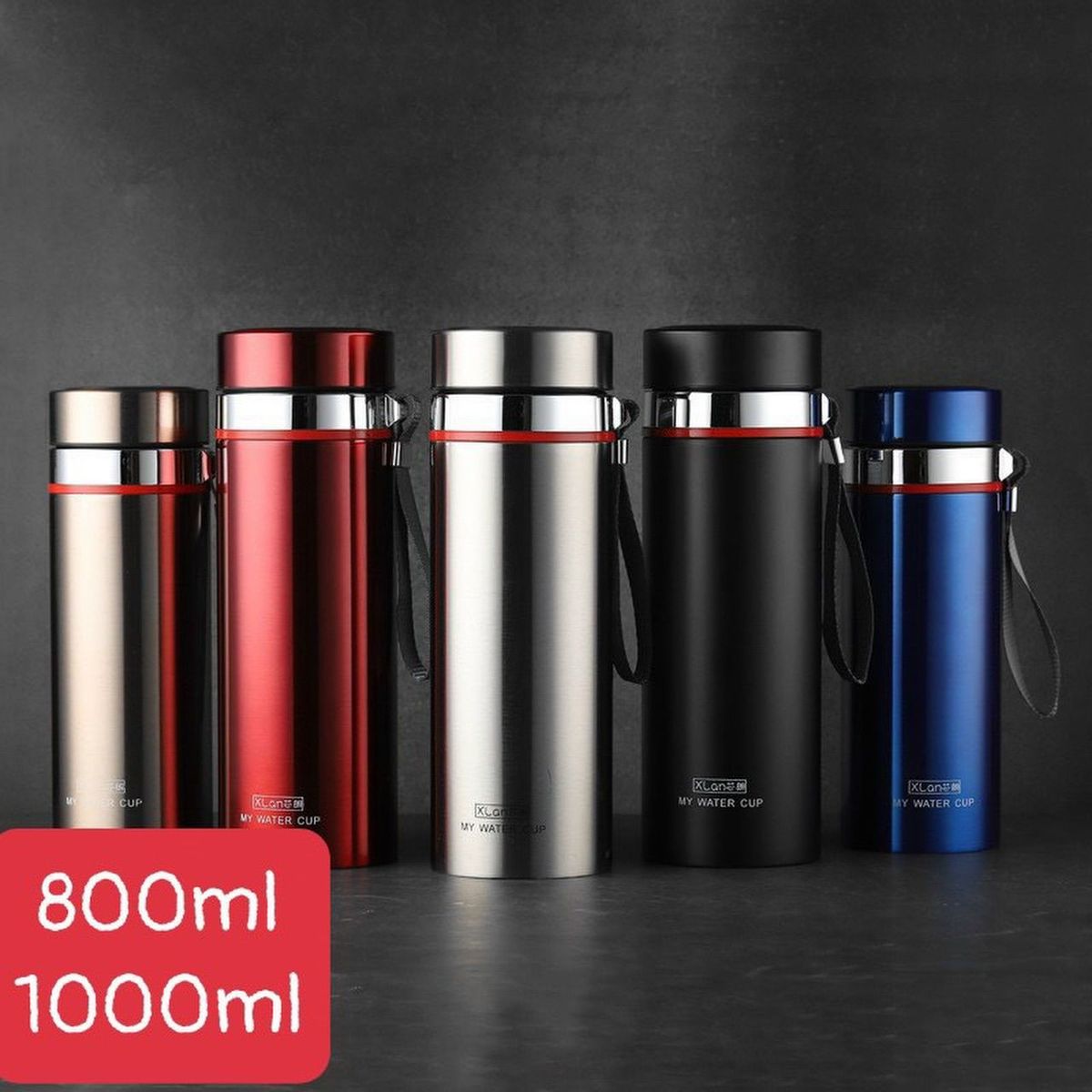 Bình giũ nhiệt xilan 1000ml giá sỉ, giá bán buôn - Thị Trường Sỉ