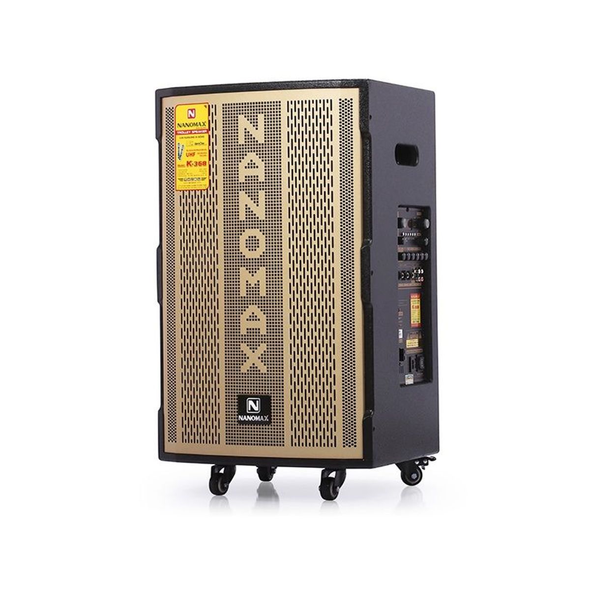 Loa Kéo Nanomax K-368 Bass 40cm 400w kèm 2 micro. giá sỉ, giá bán buôn - Thị Trường Sỉ