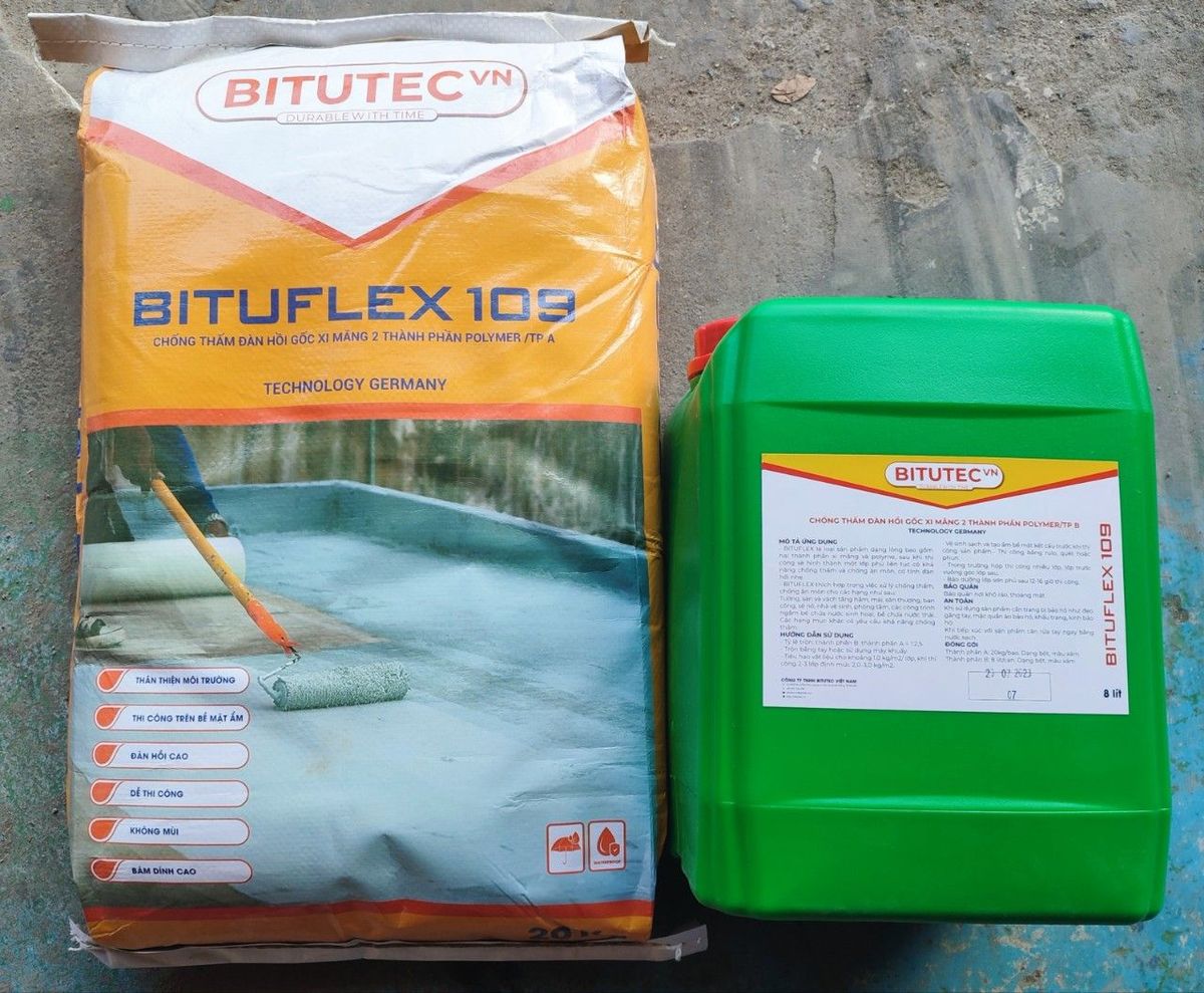 BITUFLEX 109-SƠN CHỐNG THẤM VÀ CHỐNG ĂN MÒN XI MĂNG – POLYME HAI THÀNH ...