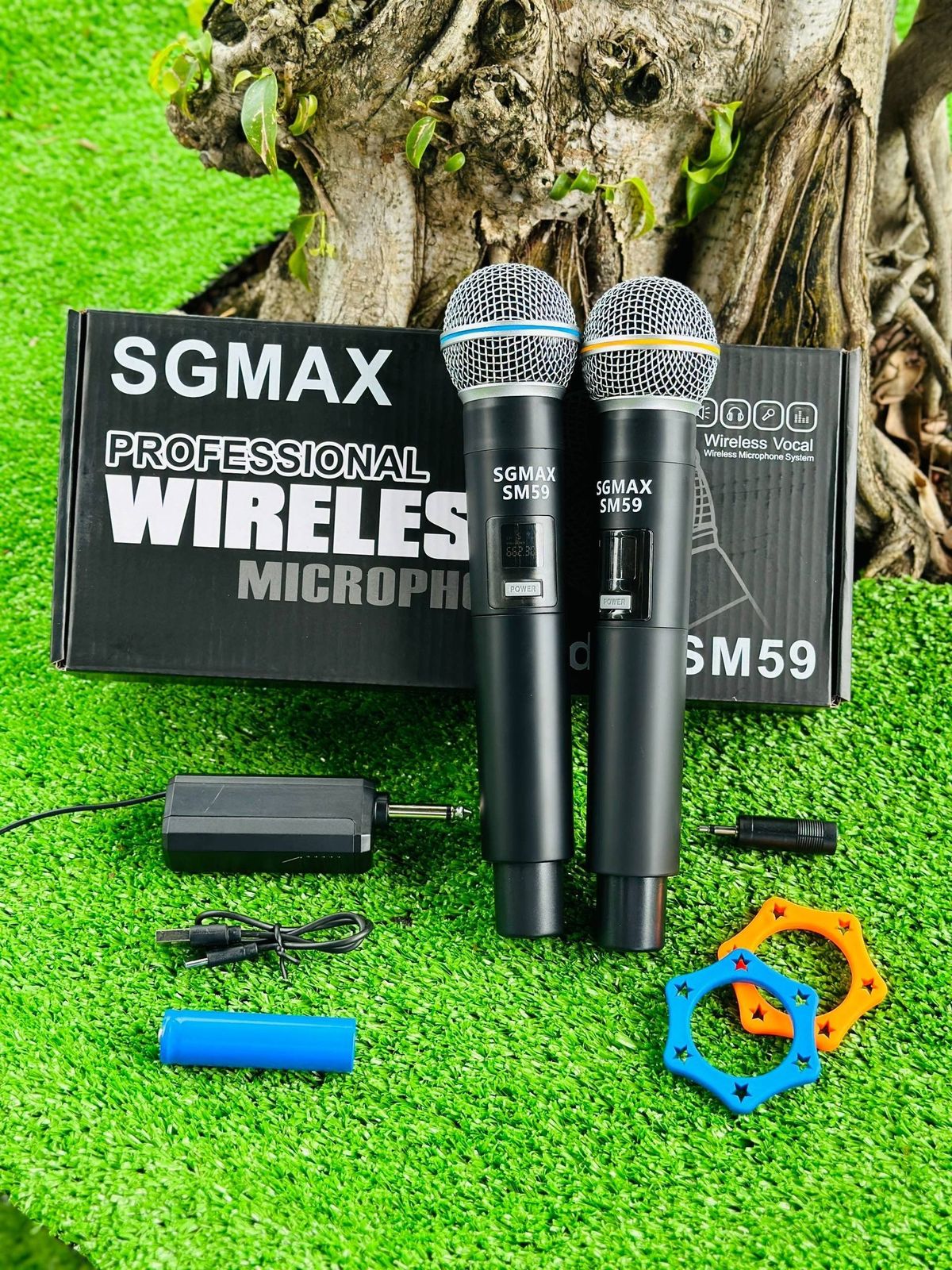 SGMax SM59- Micro Karaoke Không Dây Chính Hãng Chống Hù Rè Tốt Hỗ Trợ ...