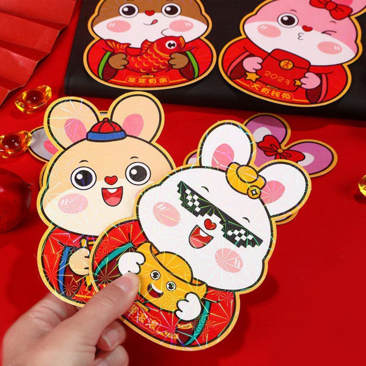 Bao Lì Xì 2024 3Chiều Chum chi bi với 100 mẫu Cưng sĩu ( Hàng Giá Tận ...