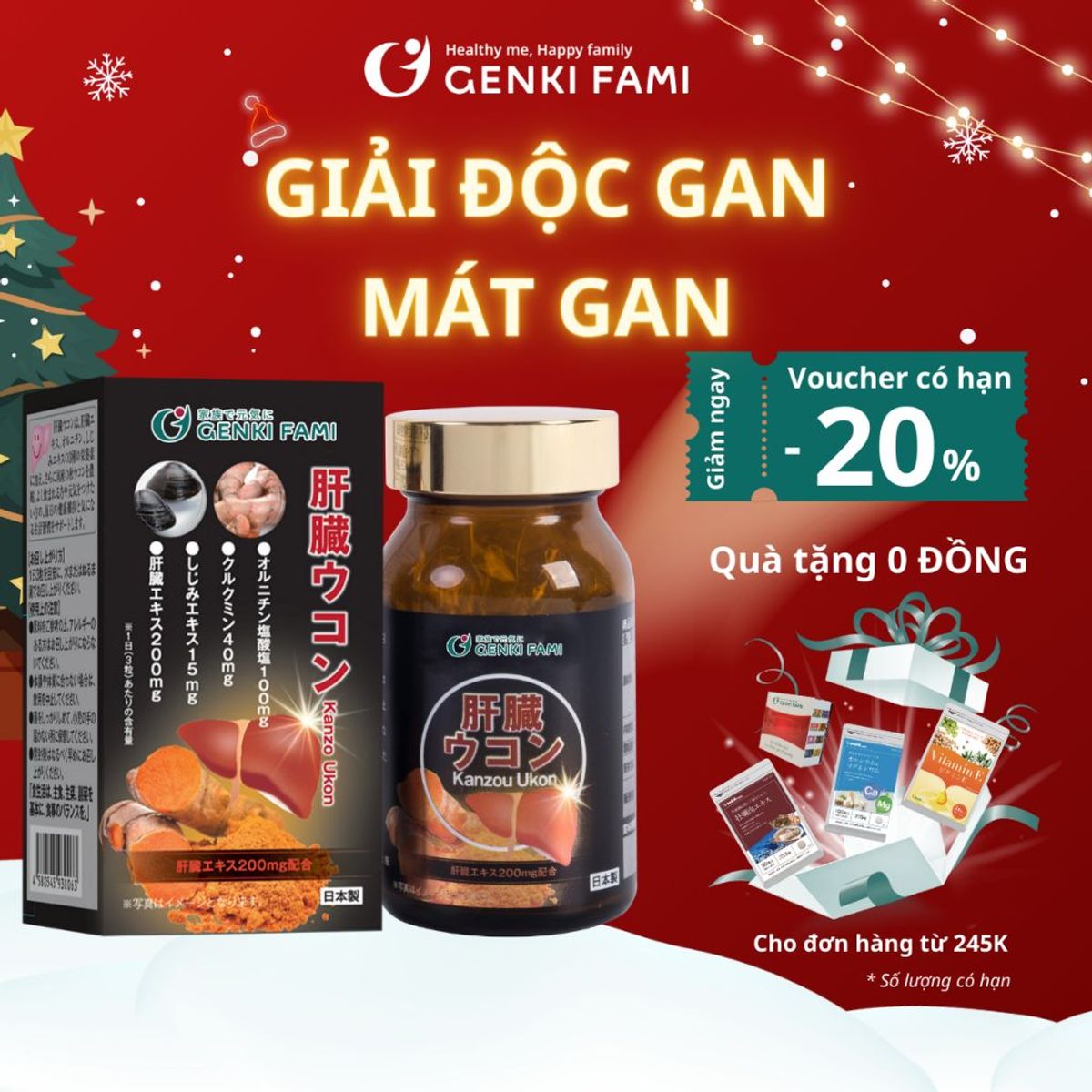 Viên Uống Bổ Gan Giúp Giải Độc Gan, Mát Gan, Giảm Căng Thẳng Mệt Mỏi ...