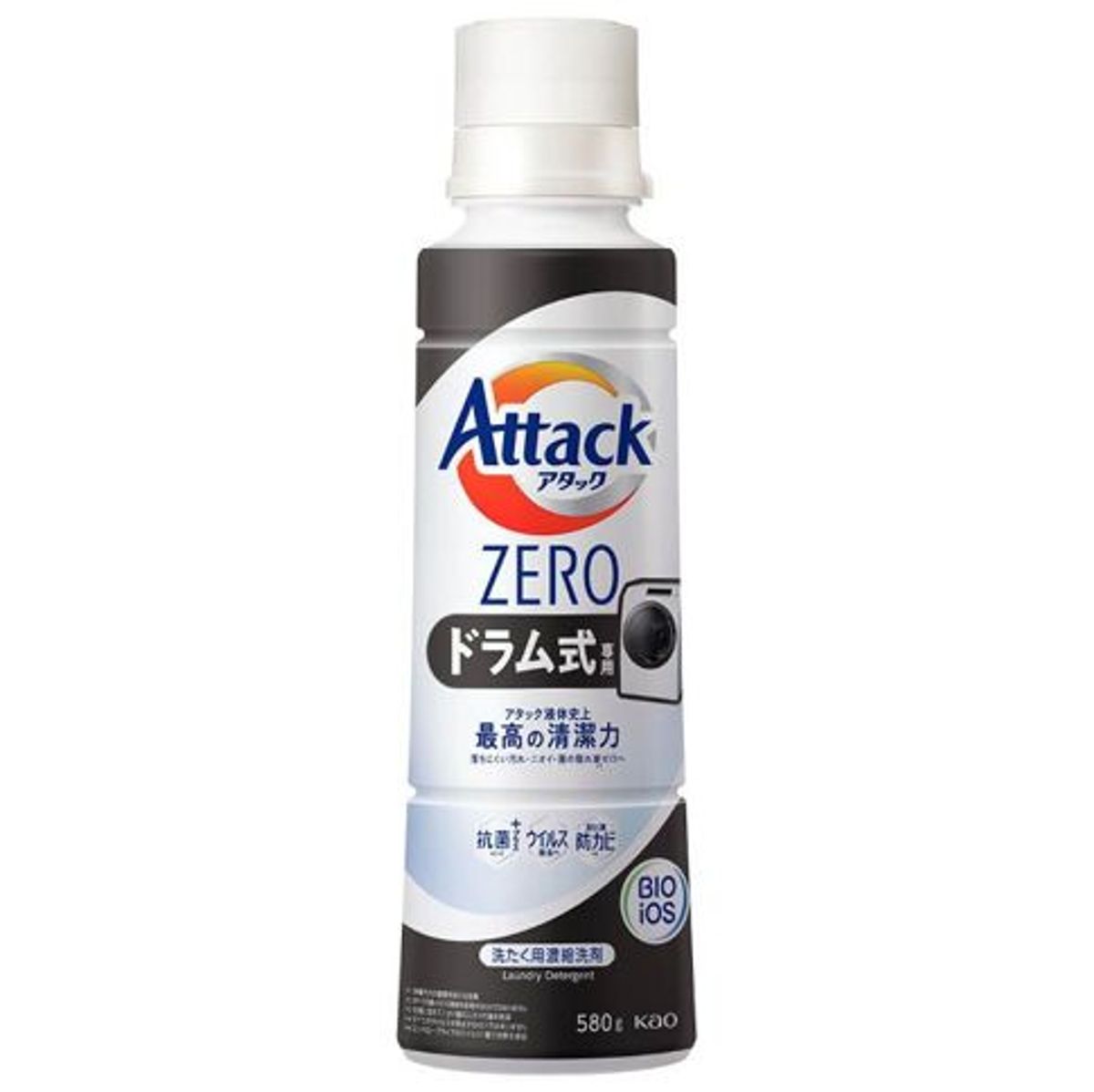 NƯỚC GIẶT KAO ATTACK ZERO THAN TRE DẠNG CHAI TRÒN 580G giá sỉ, giá bán buôn - Thị Trường Sỉ