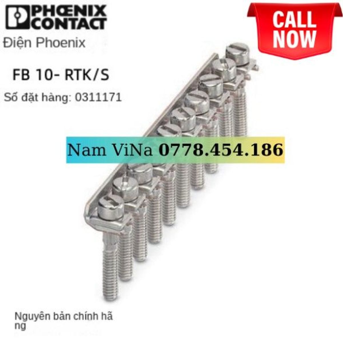 Phoenix Châu Âu Kết Nối Bộ Phận Cầu Cố Định FB 10-Rtk/S-0311171-10 Một Gói 10 Chiếc giá sỉ, giá ...