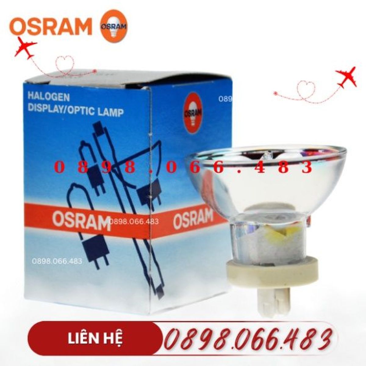 Bóng Đèn Osram 64617 12V 75W 64624 Bóng Đèn 13865 100W hàng đẹp giá tốt ...