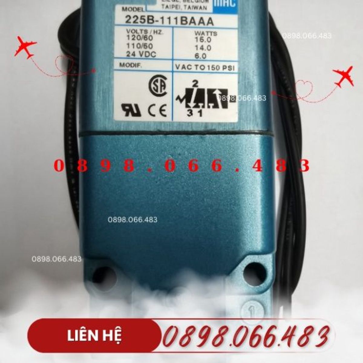 Van Điện Từ Mac 225B 611Baaa 111Baaa 121baaa Van Cao Tần Hoàn Toàn Mới ...