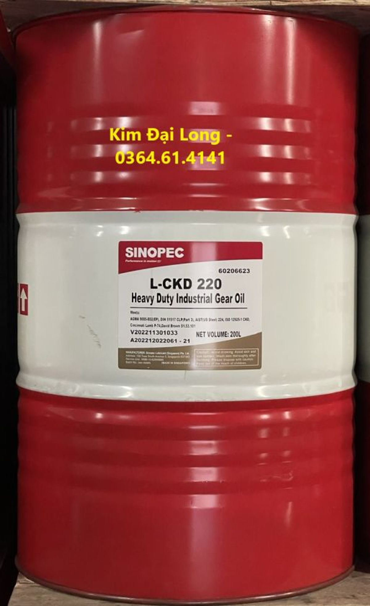 Dầu Bánh Răng Sinopec L-CKD 220 - 200L giá sỉ, giá bán buôn - Thị Trường Sỉ