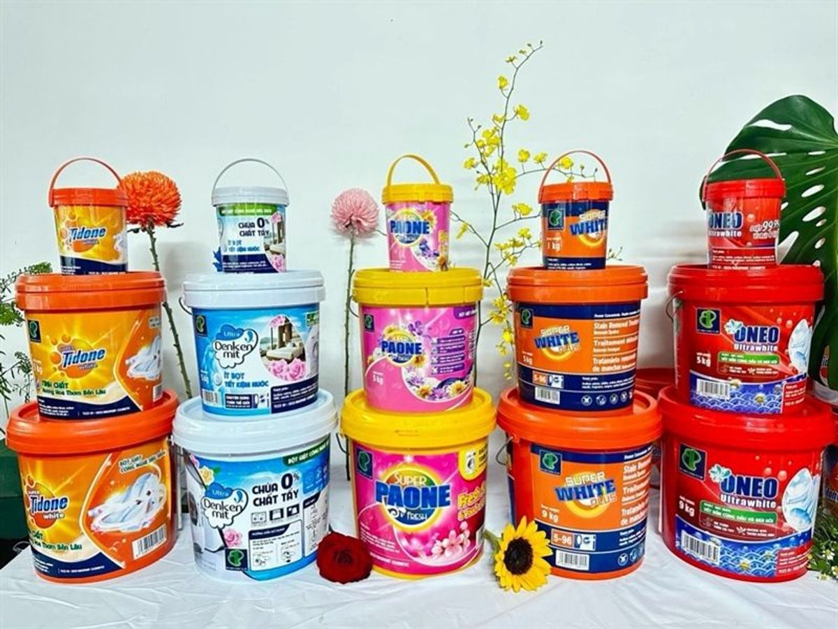 Bột Giặt Xô Đủ Màu Xô 1Kg Chính Hãng (Thùng 24 Xô) giá sỉ, giá bán buôn - Thị Trường Sỉ