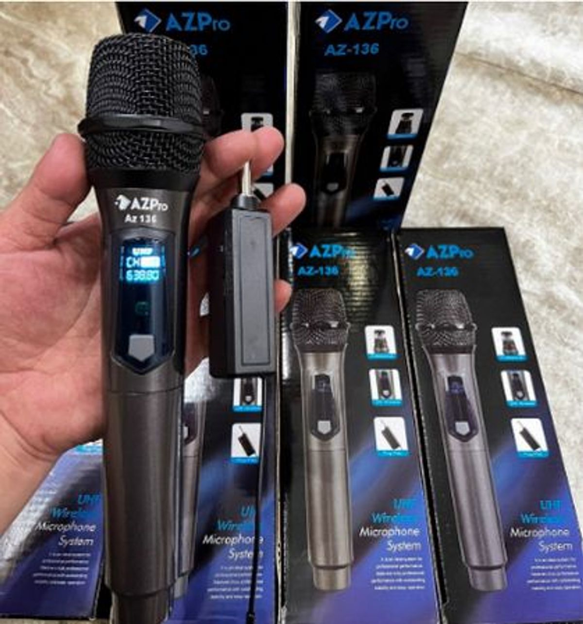 Micro Không Dây Cao Cấp AZPRO AZ-136 Chuyên Dụng Cho Loa Karaoke giá sỉ ...