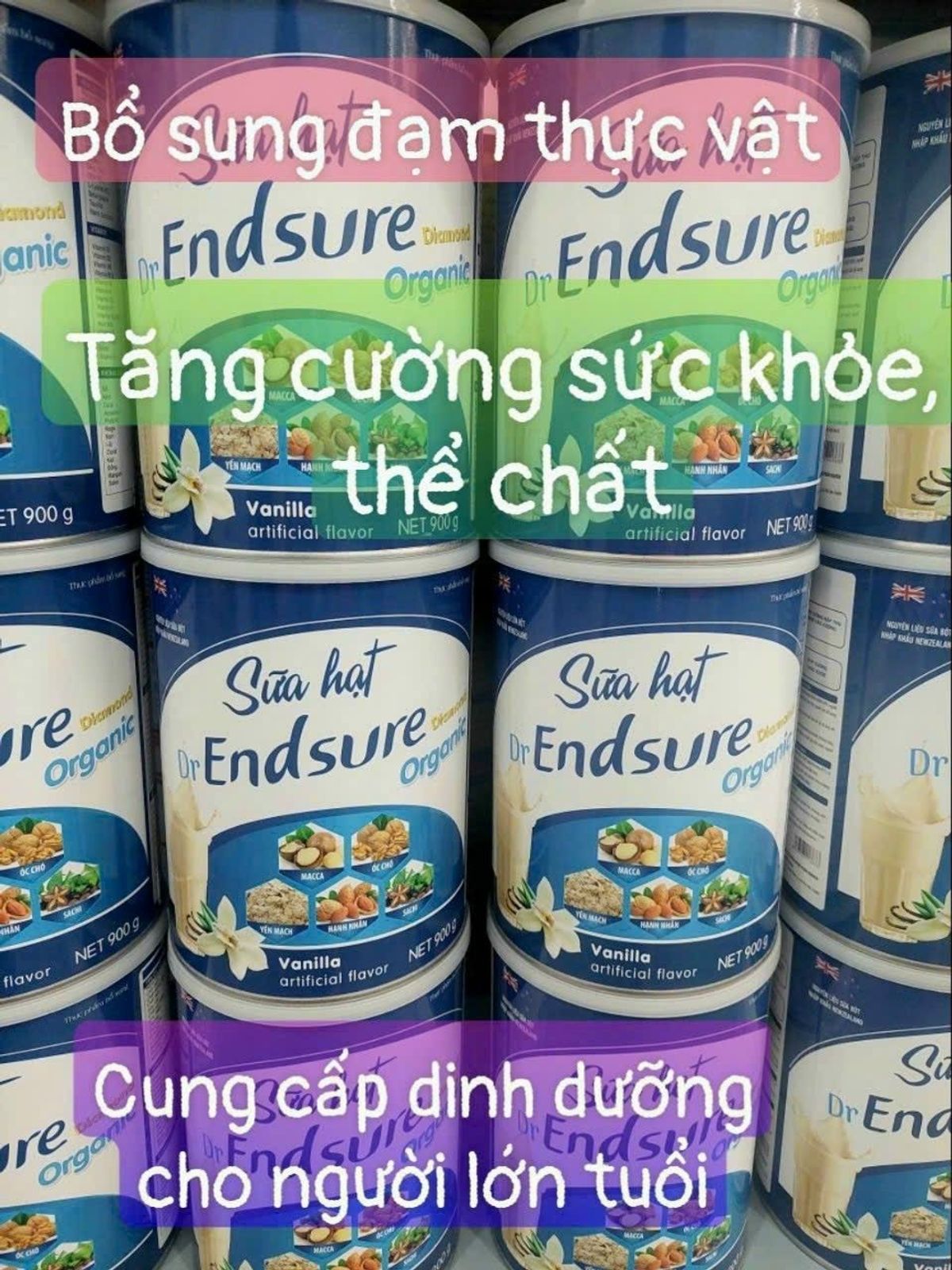 Sữa hạt Dr Sure organic bổ sung chất xơ tự nhiên và khoáng chất giá sỉ ...