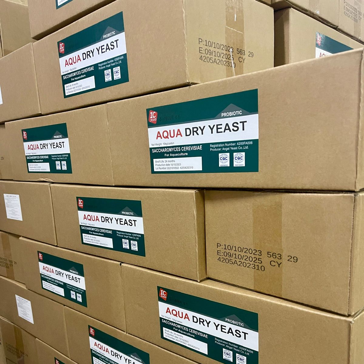 Men chăn nuôi Aqua dry yeast (Saccharomyces cerevisiae) - dùng cho thủy ...