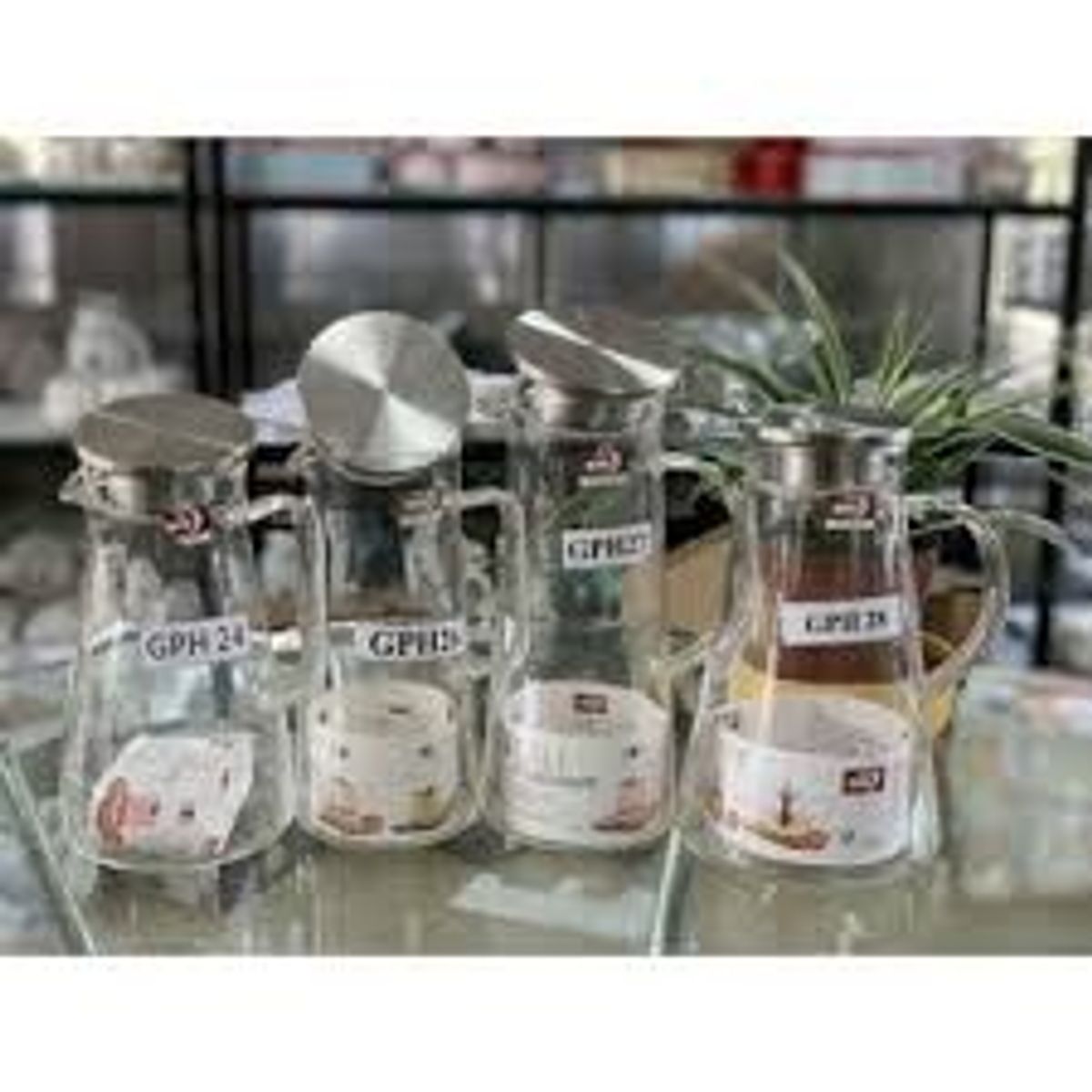 Bình Nước Thủy Tinh Chịu Nhiệt Đựng Nước Cao Cấp Deli, Có Nắp Inox 304 1400ML giá sỉ, giá bán ...