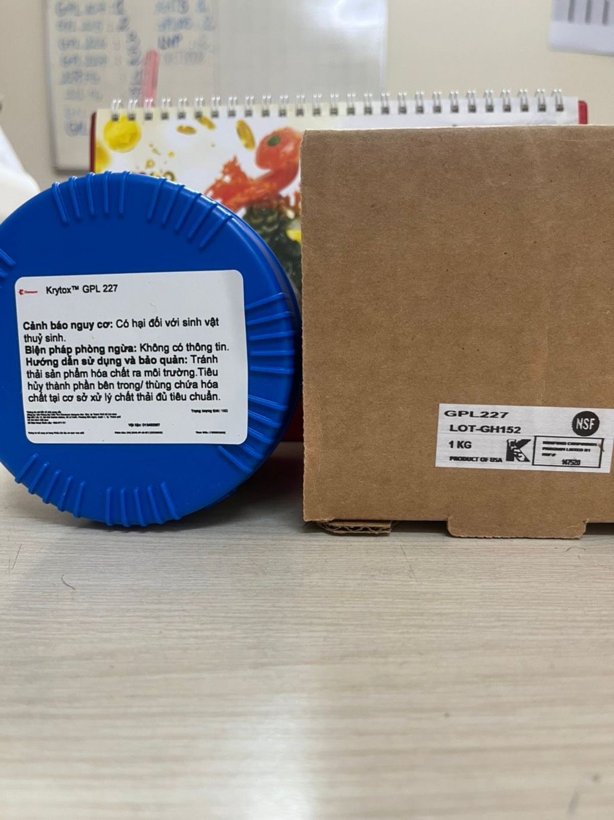 MỠ BÔI TRƠN CAO CẤP KRYTOX™ GPL 227 CHỊU NHIỆT ĐỘ CAO giá sỉ, giá bán ...