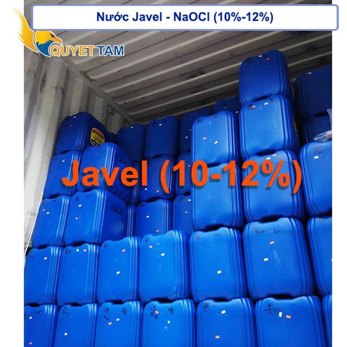 Nước Javel - Natri hypoclorit - NaOCl 10% , Quy cách: Bồn - Tank – Can ...