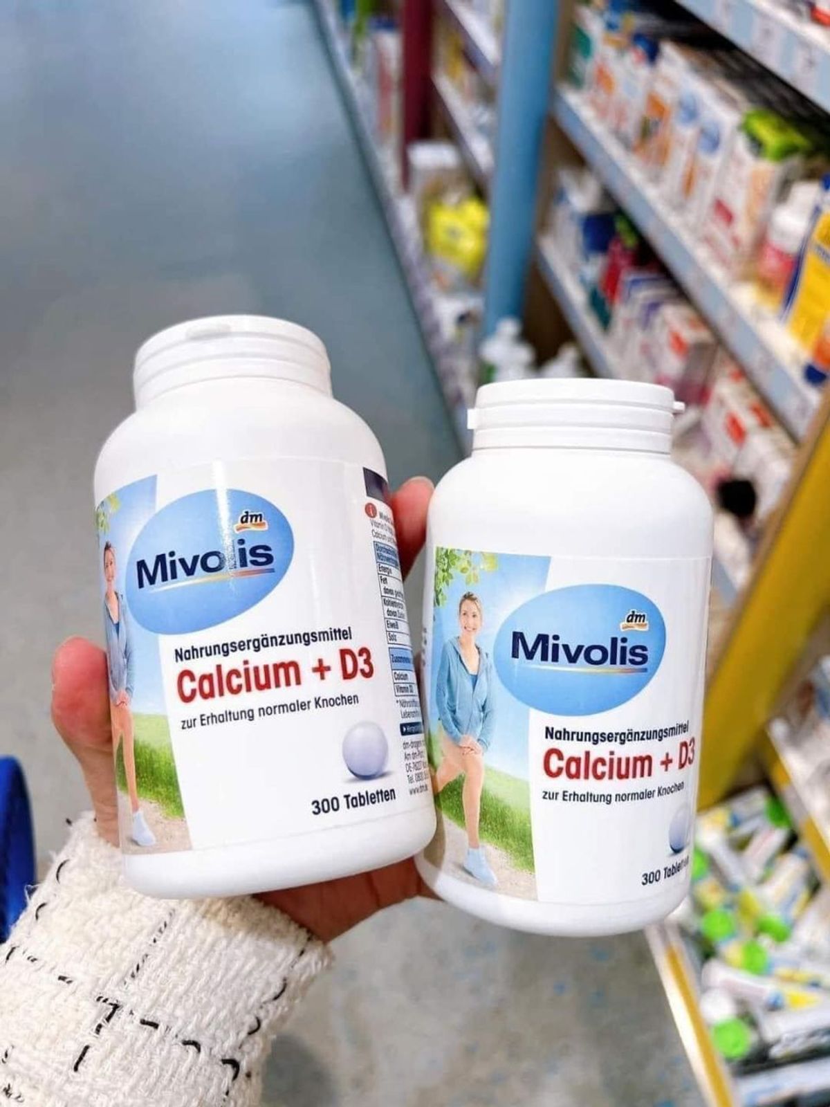 Viên uống bổ sung canxi Mivolis Calcium D3 mẫu mới nhất giá sỉ, giá bán buôn - Thị Trường Sỉ