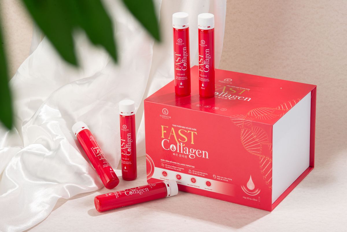 Nước uống Collagen - Fast Collagen Kohinoor, ngăn ngừa lão hóa, tái tạo ...