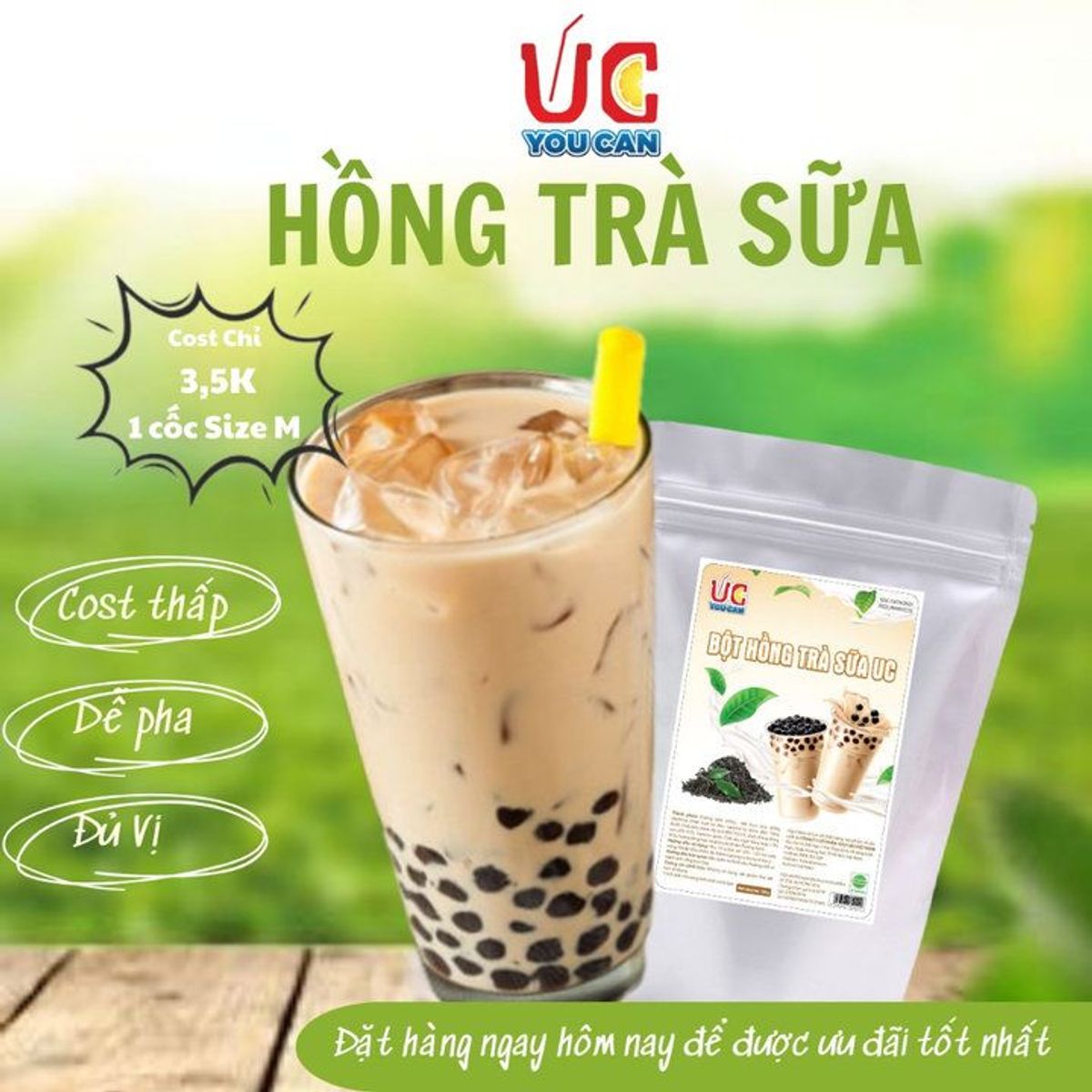 BỘT HỒNG TRÀ SỮA HÒA TAN ĐẬM VỊ, THƠM NGON, DỄ PHA, NƯỚC UỐNG GIẢI KHÁT ...