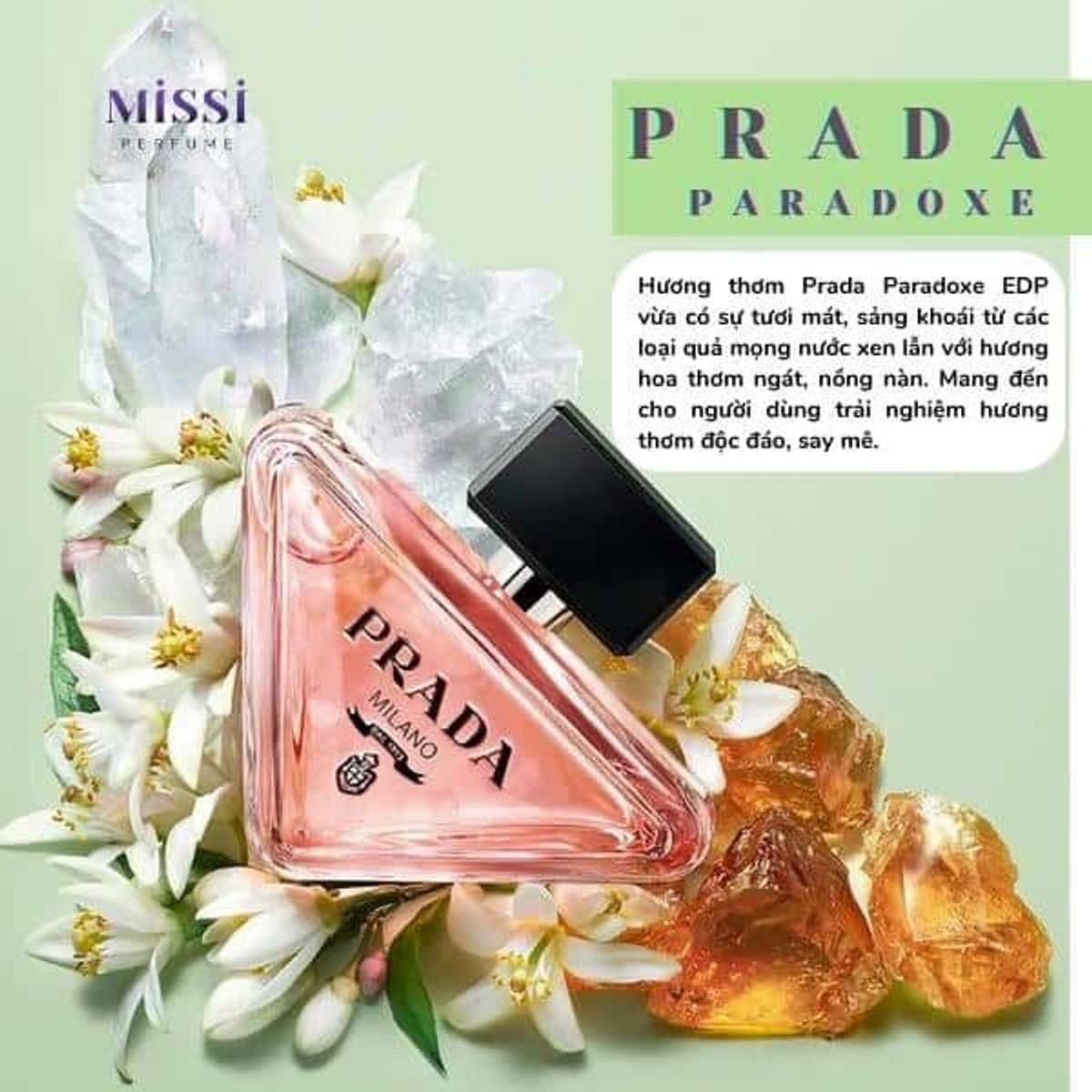 Nước Hoa Nữ Pra.da Paradoxe Virtual Flower EDP – Ngọt kiểu “kẹo ngọt ...