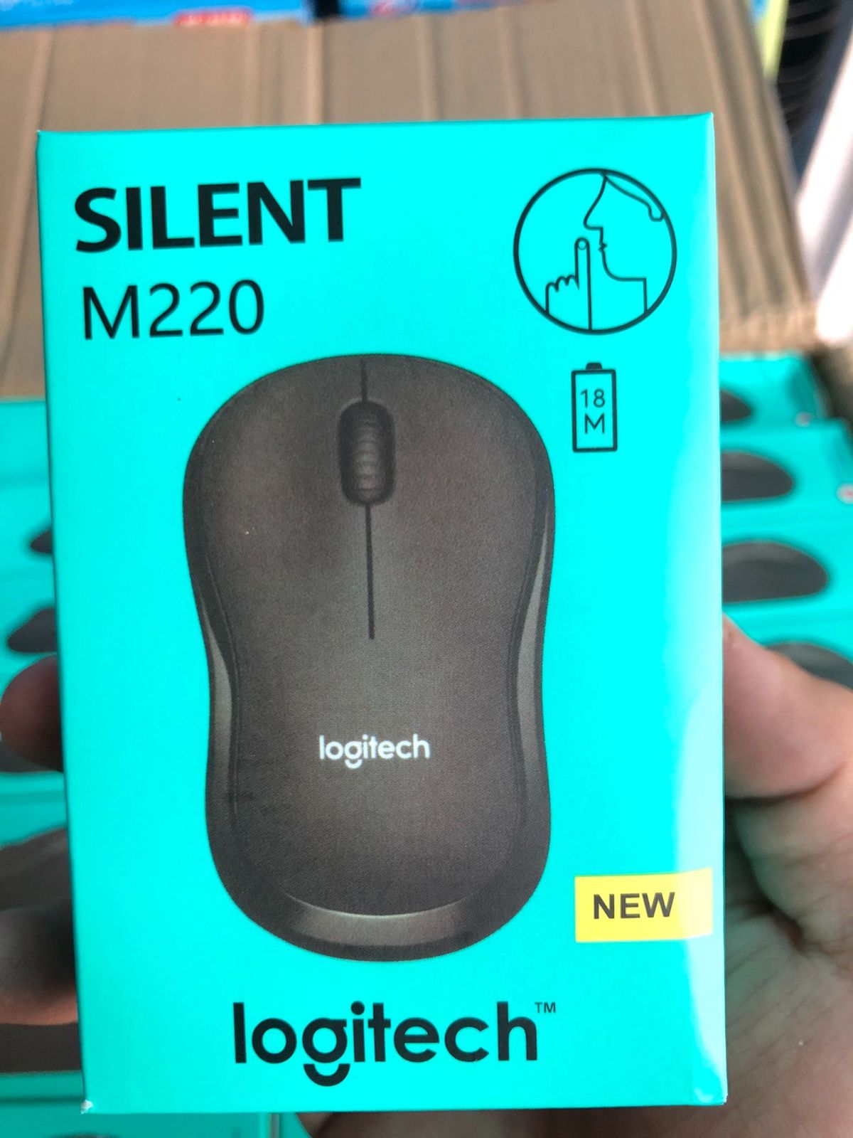 Chuột không dây Logitech M220, Chuột không dây Logitech Silent M220 giá ...