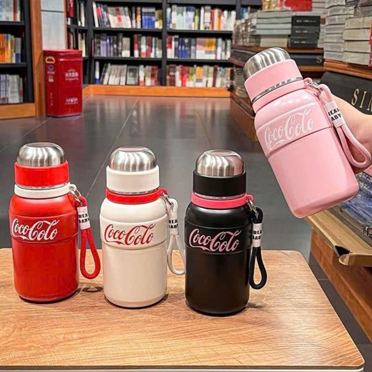 Bình Ly Giữ Nhiệt Inox Coca Cola 600ml Cao Cấp giá sỉ, giá bán buôn ...
