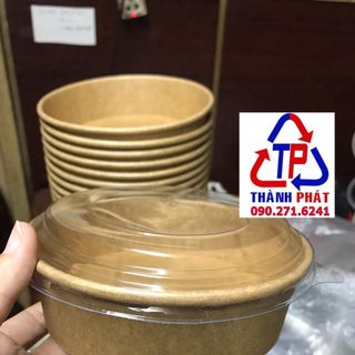 Tô giấy kraft 500ml - Tô giấy đựng bánh màu nâu - Tô kraft 500ml giá sỉ ...
