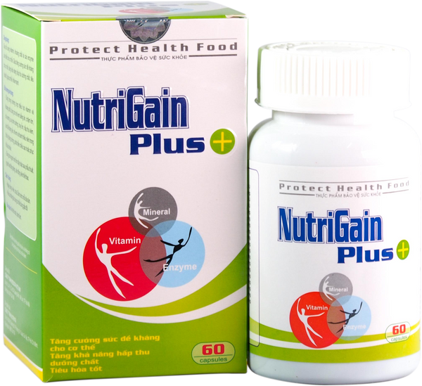 Thực phẩm chức năng Tăng Cân - Nutrigain Plus 60 viên giá sỉ, giá bán ...