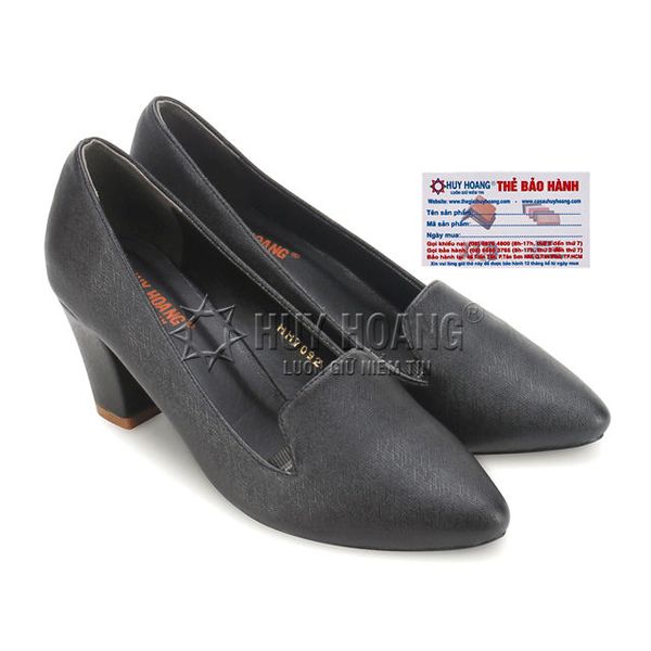 Giày nữ Huy Hoàng kiểu vuông màu đen HR7901 giá sỉ, giá bán buôn - Thị ...