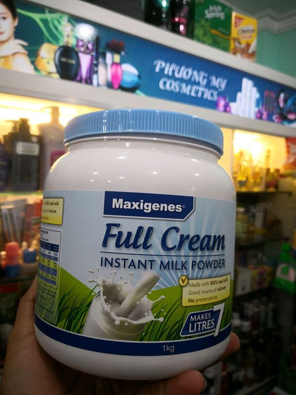SỮA BỘT NGUYÊN KEM MAXIGENES FULL CREAM 1KG ÚC BỔ SUNG CANXI VITAMIN ...