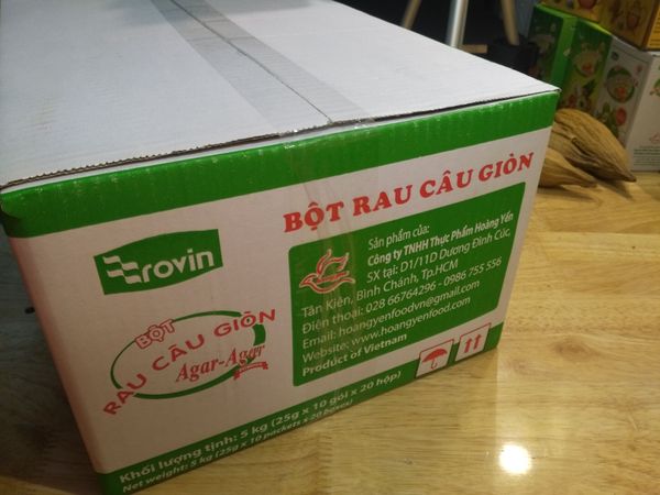 bột thạch rau gion Agar Rovin giá sỉ, giá bán buôn - Thị Trường Sỉ