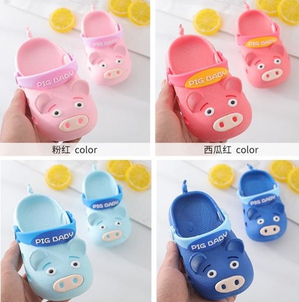 DÉP HÌNH MẶT HEO XINH ĐẸP CHO BÉ 1 ĐẾN 4 TUỔI giá sỉ, giá bán buôn ...