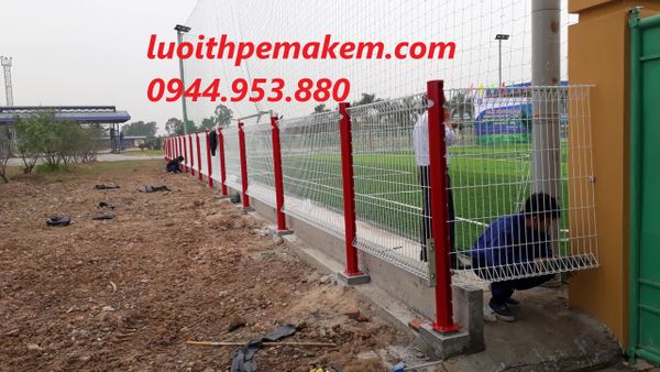 Hàng rào lưới thép mạ kẽm hàng rào sơn tĩnh điện hàng rào gập đầu giá ...